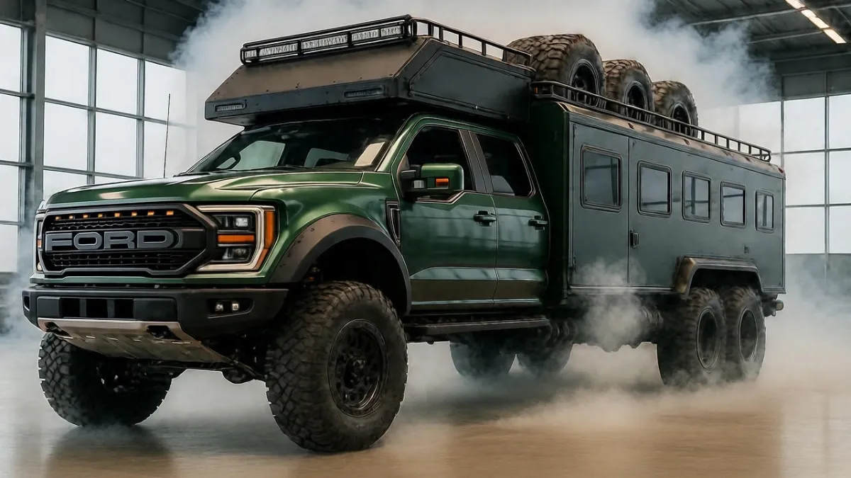 2026 Ford RaptorX 6×6 Motorhome Unleashed: An Armored Survival Rig ...
