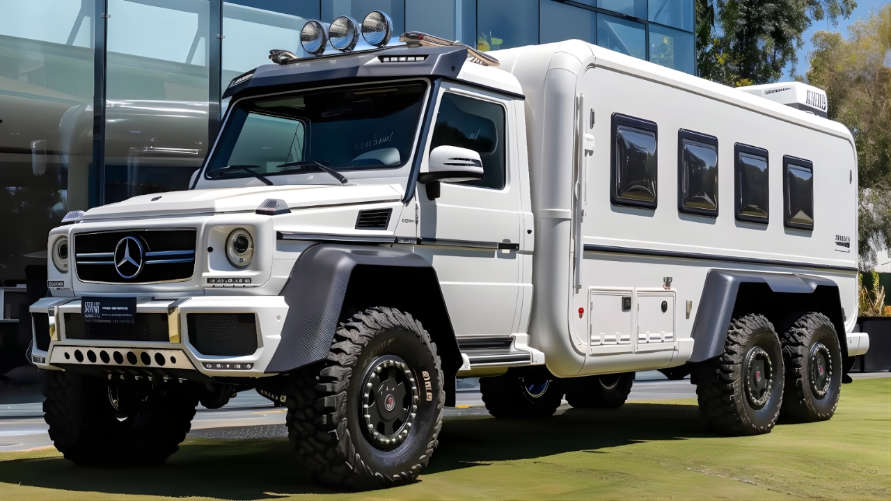 2026 MatildaXplorer 6x6 Camper Revealed: Extreme Off-Road Luxury RV ...